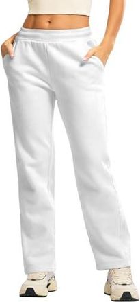 Generic Pantalon de ski pour femme - Automne et hiver - Couleur unie - Polaire - Chaud - D&eacute;contract&eacute; - All Fit - Sports - Confortable - Pantalon de cyclisme p