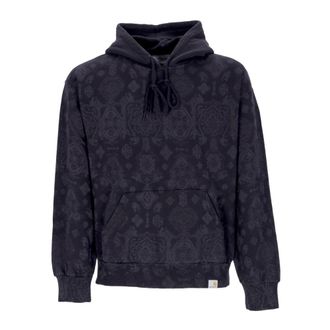 Carhartt Work in Progress Kapuzenpullover mit Barock-Print - - Sweatshirts & Hoodies - Herren - Schwarzk - XL