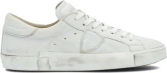 Philippe Model Homme, Chaussures, Blanc, Taille: 43 EU Prsx Low Foxy Lamine