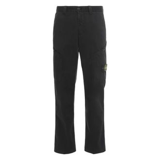 Stone Island Homme, Pantalons, Noir, Taille: W30 Pantalon Cargo Coupe Standard