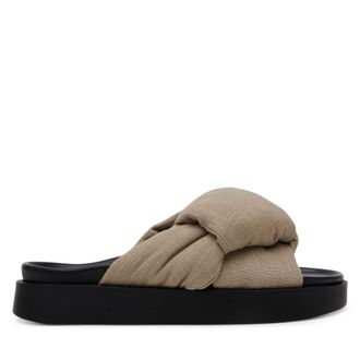 INUIKII Pantoletten Inuikii Oversized 70104-147 708 Beige