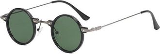 Generic Lunettes De Soleil &Agrave; Petite Monture For Hommes, Vacances, Plein Air, Femmes, Conduite(Green)