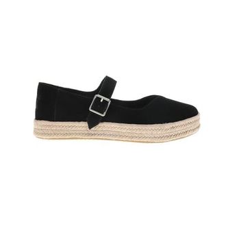 Toms Carolina Mary Jane Espadrilles d&eacute;contract&eacute;es pour femme, noir 1, 10