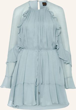 HUGO BOSS Kleid Dredia Mit Volants gruen
