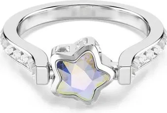 Swarovski Femme, Accessoires, Gris, Taille: 55 MM Bague Chroma