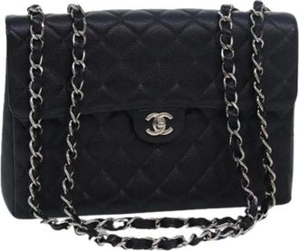Chanel Pre-owned Cuir sacs-chanel - Femme - Pre-owned - Noir - Taille: ONE Size
