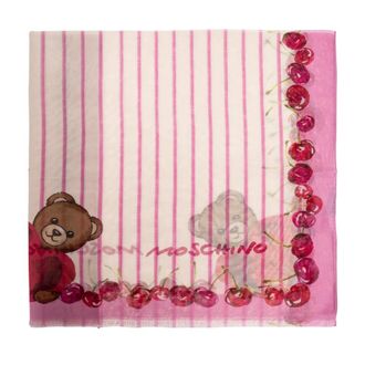 Moschino unisex, Accessoires, Rose, Taille: ONE Size Foulard Imprim&eacute;