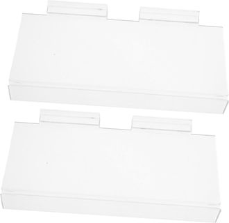 DOITOOL 2 St&uuml;ck Transparente Schuhwandhalterung Langlebiges Bruchfestes Wandregal f&uuml;r Sneaker Schuhpr&auml;sentation Vielseitig Einsetzbar f&uuml;r Einzelhandel und Zuh