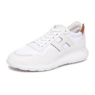 Hogan Homme, Chaussures, Blanc, Taille: 43 1/2 EU Baskets Interactive3