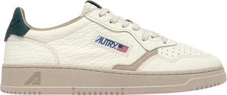Autry Homme, Chaussures, Blanc, Taille: 43 EU Medalist Low Leather
