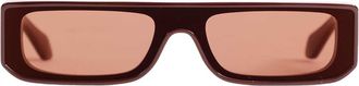 Alaia Rectangular Mask Sunglasses