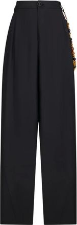 Darkpark Darkpark, Femme, Pantalons, Noir, Taille: 40 FR Wide Pantalons