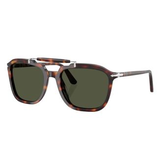 Persol unisex, Accessoires, Brun, Taille: 55 MM Lunettes de soleil Senna