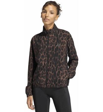 adidas Workout Essentials Leopard Woven W - Fitnessjacke - Damen
