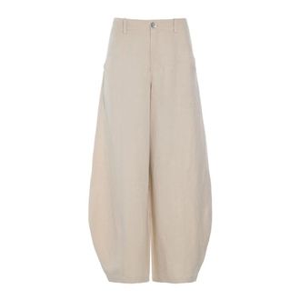 Bitte Kai Rand Femme, Pantalons, Beige, Taille: 46 FR Wide Pantalons