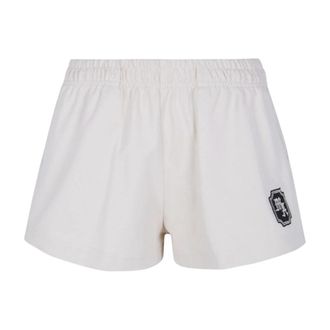 Amiri Emblem Detail Shorts - - Shorts - Damen - Wei&szlig; - XS