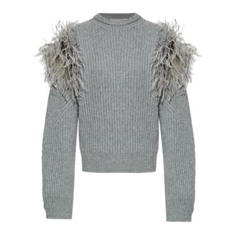 Blumarine Damen, Strickwaren, Grau, XSGröße