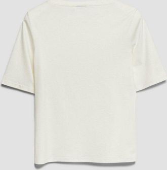 s.Oliver Kurzarmshirt T-Shirt T-Shirt mit Pailletten