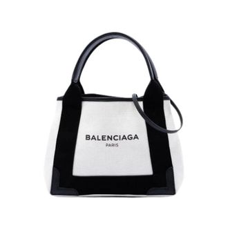 Balenciaga Pre-owned Navy Cabas XS Tote Bag - - Pre-owned - Damen - Wei&szlig; - ONE SIZE