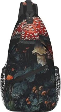 Generic Sac &agrave; bandouli&egrave;re champignon rouge sac &agrave; dos de voyage sac &agrave; dos bandouli&egrave;re pour homme sac &agrave; dos de randonn&eacute;e sac &agrave; dos de randonn&eacute;e