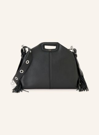 Maje Schultertasche schwarz