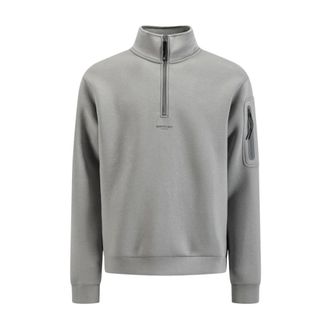 Murphy & Nye Scrupper Viertel-Zip Sweatshirt - - Sweatshirts & Hoodies - Herren - Grau - S