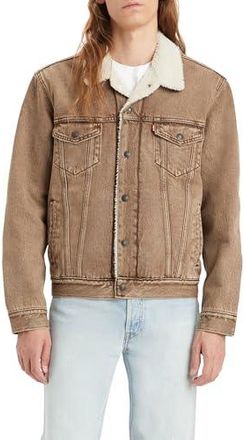 Levi's Veste de camionneur type 3 Sherpa pour homme, Sandwich pour le petit déjeuner, S