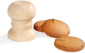K&uuml;chenprofi K&uuml;chenprofi Lebkuchenformer &Oslash; 7cm, Buchenholz, 7x7x10 cm, Einfaches Teigl&ouml;sen