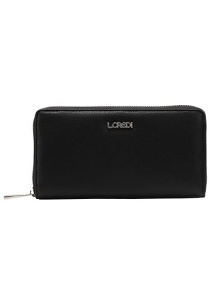L.Credi Womens FLIPPA Bi-Fold Wallet, schwarz