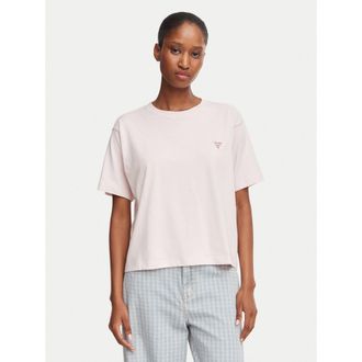 Guess T-Shirt W4YI05 K8HM0 Hellrosa Boxy Fit