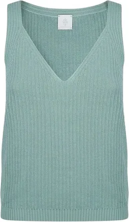 Eleventy Femme, Tops, Vert, Taille: 40 FR Knitted Tops