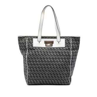 Fendi Pre-owned Canvas Tote Bag - - Pre-owned - Damen - Schwarzk - ONE SIZE