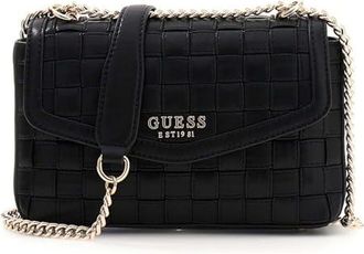 Guess sac &agrave; &eacute;paule bandouli&egrave;re Sandy Convertible Xbody Flap Bag Black noir