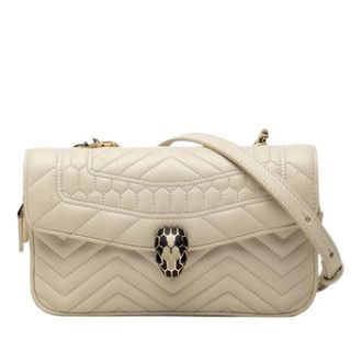 Bulgari Pre-owned Vintage Crossbody Bag - - Pre-owned - Damen - Beige - ONE SIZE