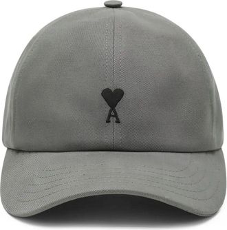 Ami Black Ami De Coeur Embroidery Cap