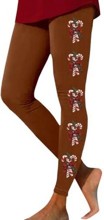 Generic Pantalon De Noel Femme Bonhomme Neige Ample Confort Lavage Machine Facile Voeux No&euml;l Rouge Et Vert Tenue Soir&eacute;e Festive Stretch Confortable R&eacute;veillon 