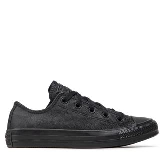 Converse Sneakers aus Stoff Converse Chuck Taylor All Star Mono Leather 135253C Schwarz