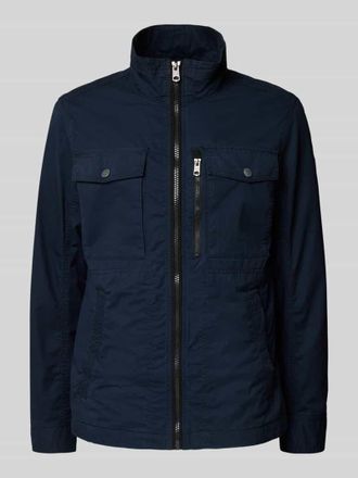 Tom Tailor Regular Fit Jacke aus reiner Baumwolle