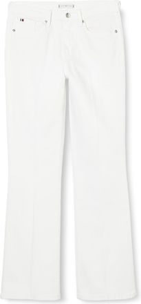 Tommy Hilfiger Damen Jeans Bootcut, Wei&szlig; (Th Optic White), 33W/32L