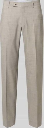 Daniel Hechter Regular Fit Anzughose mit B&uuml;gelfalten