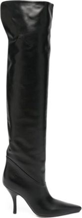 PARIS TEXAS Bottes cuissardes Rose - Femme - Chaussures - Noir - Taille: 36 EU