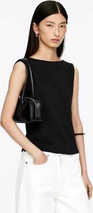 Arket Top Mit U-Boot-Ausschnitt -Schwarz