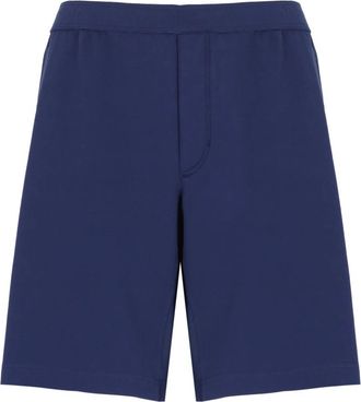 Brunello Cucinelli Homme, Shorts, Bleu, Taille: L Interlock Bermuda Shorts
