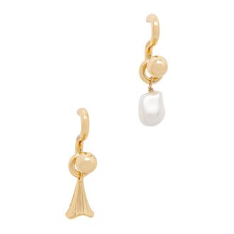 Sportmax Boucles doreilles pendantes sculpturales - Femme - Accessoires - Jaune - Taille: ONE Size