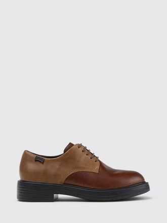 Camper Zweifarbige Twins Derby-Schuhe aus Kalbsleder mit XL Extralight-Sohle