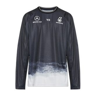 Yohji Yamamoto Homme, Tops, Noir, Taille: 2XL Mechanics Jersey