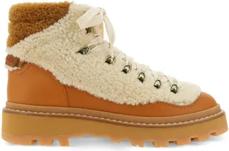 Moncler bottines Peka Trek - Marron
