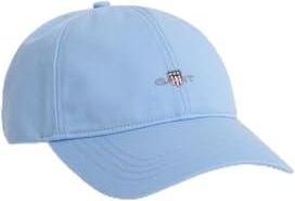 GANT Shield Cotton Twill Cap Casquette de Baseball, Capri Blue, Taille Unique Mixte