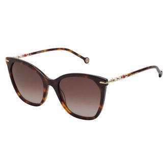 Carolina Herrera Schmetterlingssonnenbrille mit Azetatrahmen - - Accessories - Damen - Braun - ONE SIZE