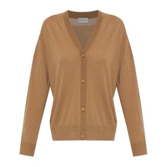 Moncler Wollstrickjacke - - Knitwear - Damen - Braun - S